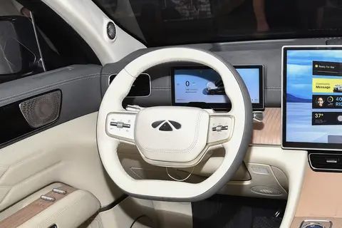 新车 | 六座增程SUV/搭双电机/车长超5.1米 奇瑞风云T11首辆PT车下线_懂车帝