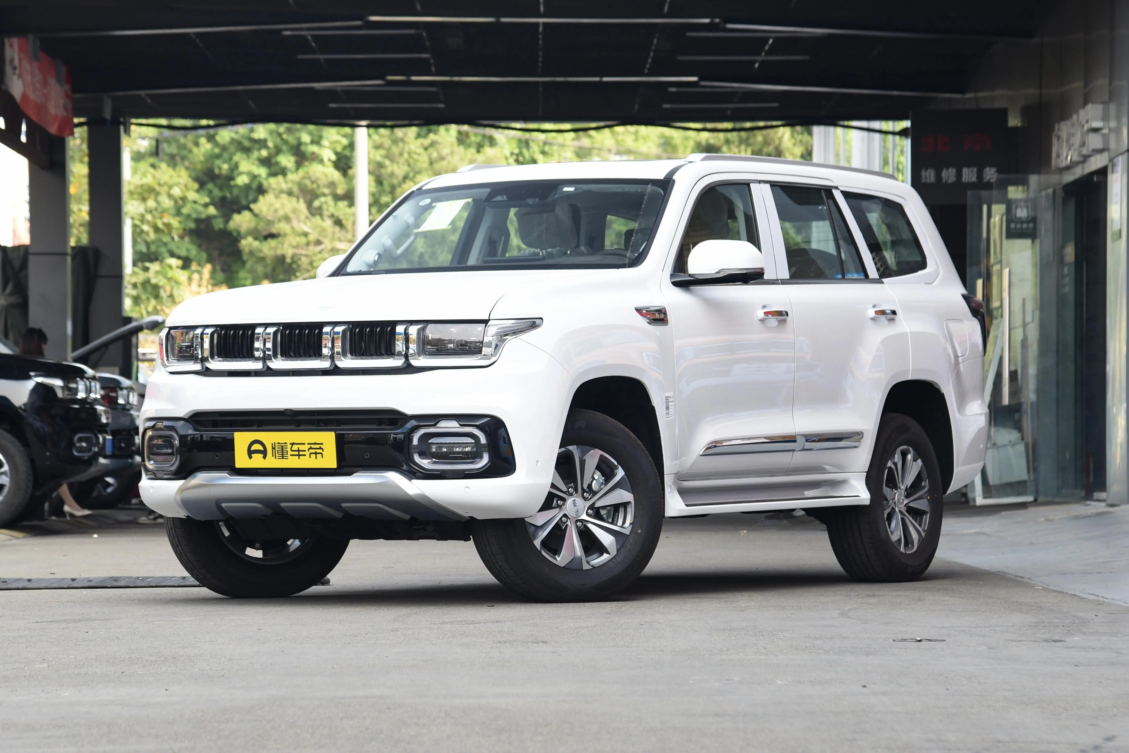 新车｜北京BJ60雷霆魔核电驱版正式命名，增程动力/7座中大型SUV_懂车帝